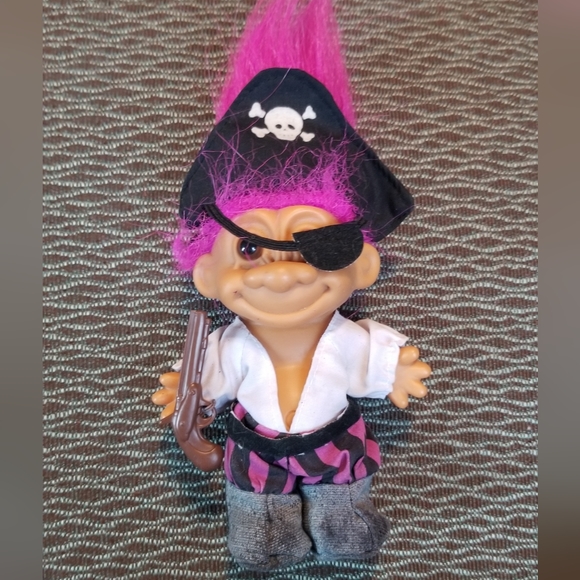 Russ | Toys | Copy Vintage Russ 5 Troll Doll Pirate With Gun And Eye ...